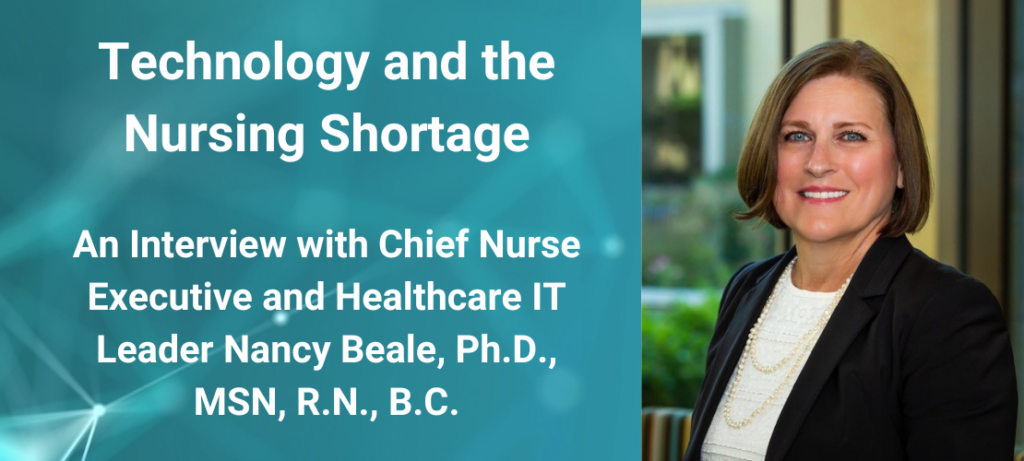 Tech and the Nursing Shortage – An Interview with Nancy Beale - Amtelco